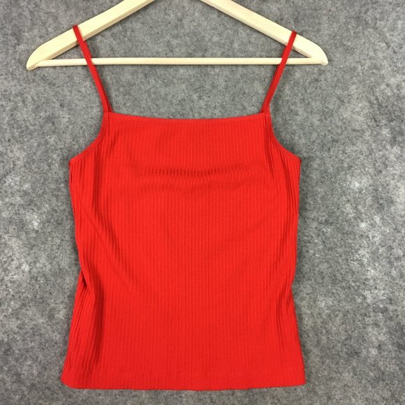 Wilfred | Tops | Wilfred Camisole M Cami Solid Red Square Neck ...